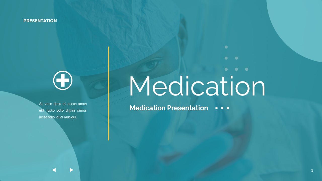 Medication - Healthcare Presentation Powerpoint Template, Presentation ...