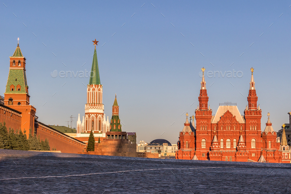 Empty Red Square, Moscow Stock Photo by Maxim8609 | PhotoDune