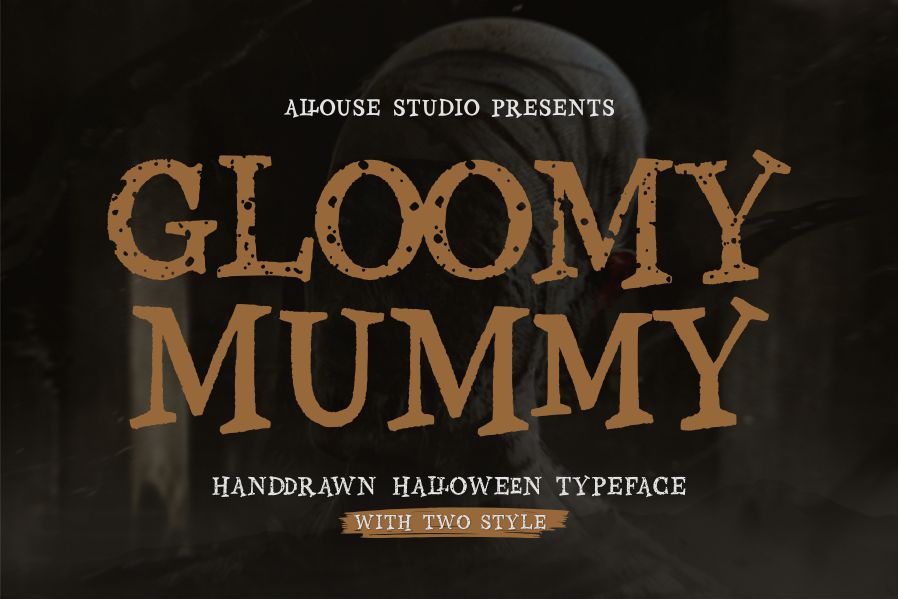 Gloomy Mummy, Fonts | GraphicRiver