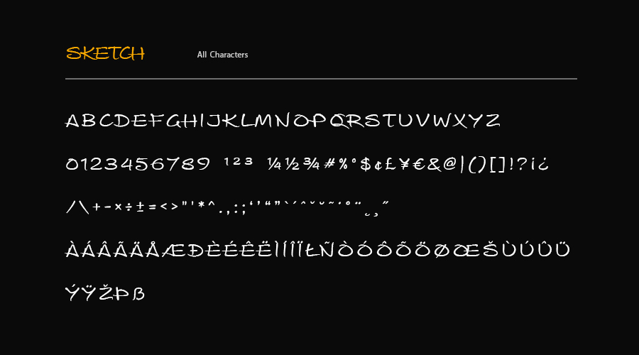 Sketch handwritten Font, Fonts | GraphicRiver