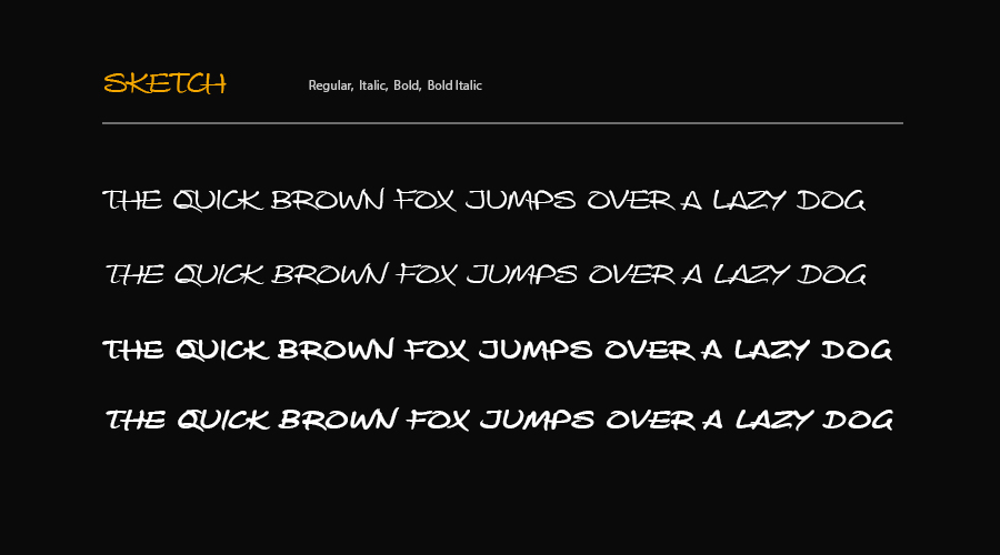 Sketch handwritten Font, Fonts | GraphicRiver