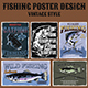 Fishing Poster Design For Print, Vectors | GraphicRiver