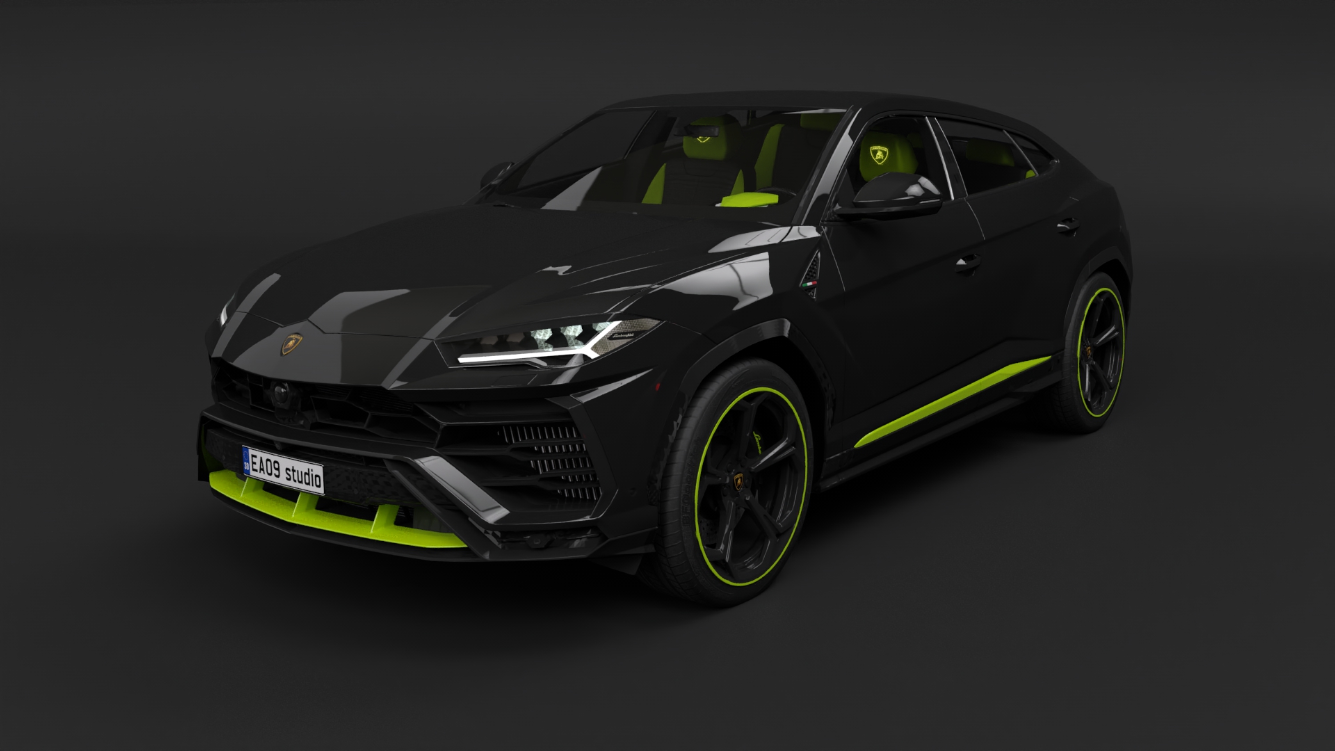 2021 Lamborghini Urus Graphite Capsule by EA09studio | 3DOcean
