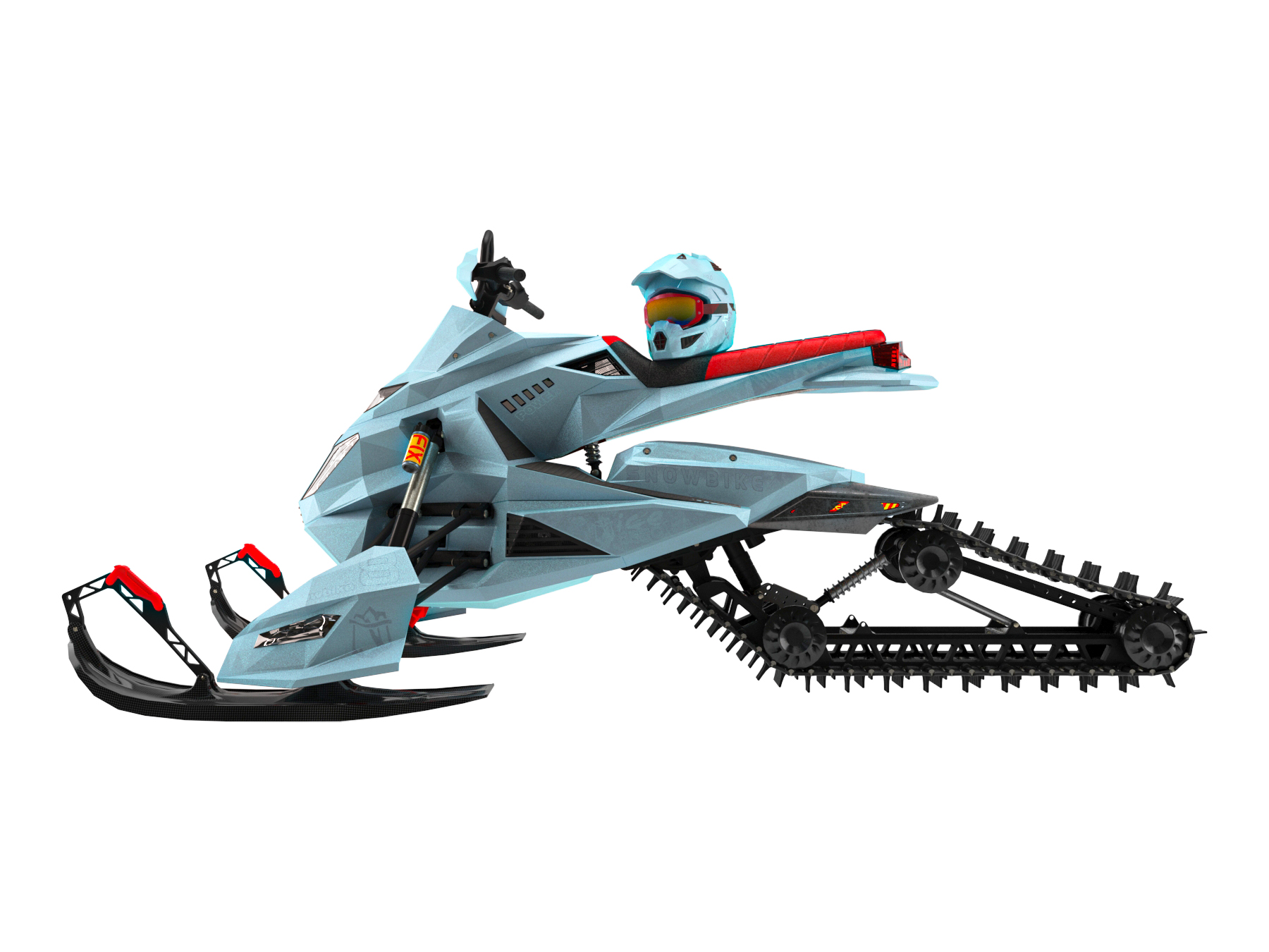 Concept Snowmobile by 3dmodeling | 3DOcean