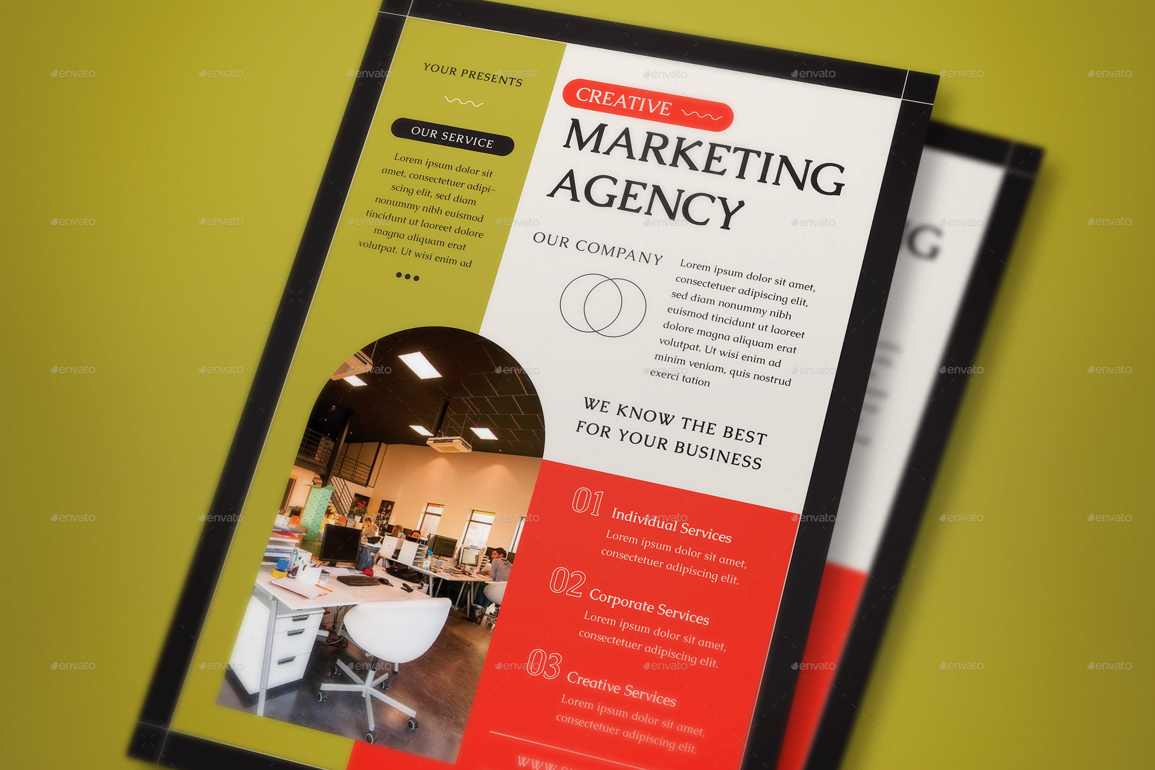 Marketing Flyer Set, Print Templates | GraphicRiver