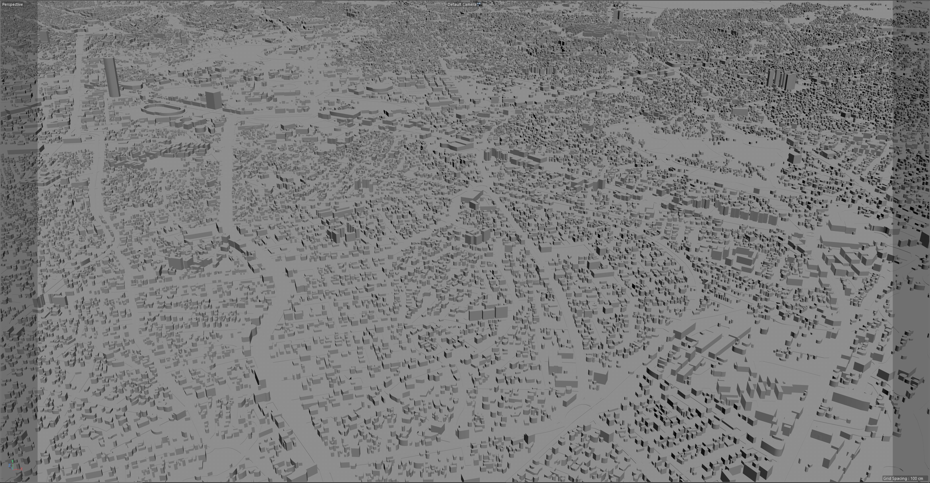 Addis Ababa city Ethiopia 3d model 60km by TurboCG | 3DOcean