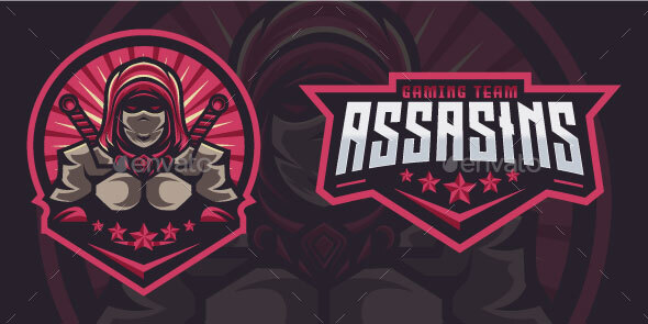 Assasin Esport Logo, Logo Templates | GraphicRiver