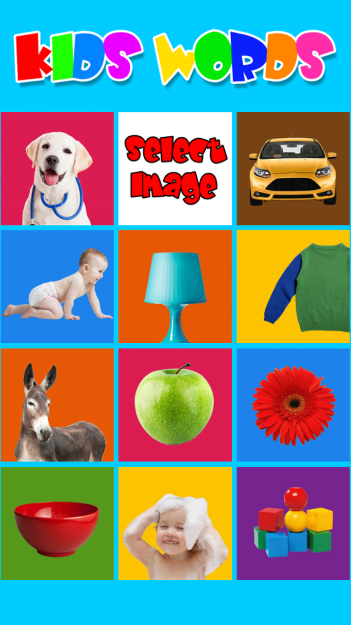 Kids Words Educational App (Construct3 | C3P | HTML5) Kids Learning ...