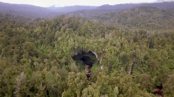 Massive cave in rainforest, Stock Footage | VideoHive