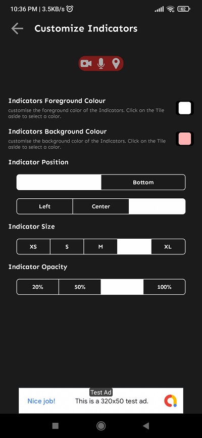 Privacy Indicators - iOS14, Android 12 indicators by InfusibleCoderPvtLtd