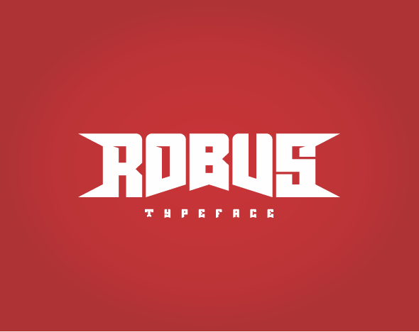 Robus - a Gaming Typeface, Fonts | GraphicRiver