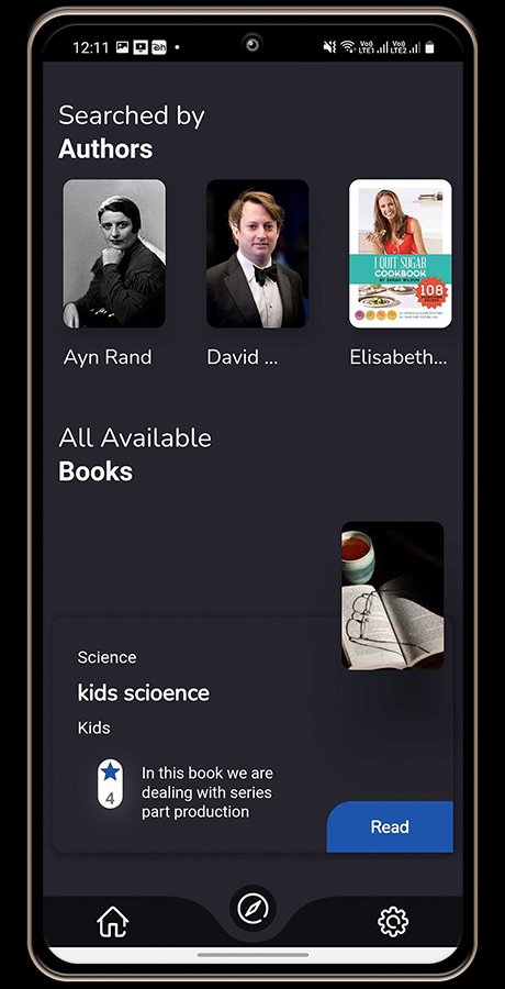 Flutter EBook App (Online eBook Reading, Download eBooks,Books App) (V3.0) by VocsyInfotech