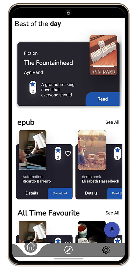 Flutter EBook App (Online eBook Reading, Download eBooks,Books App) (V3 ...