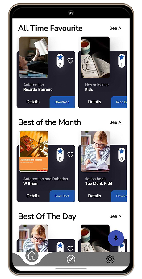 Flutter EBook App (Online eBook Reading, Download eBooks,Books App) (V3 ...