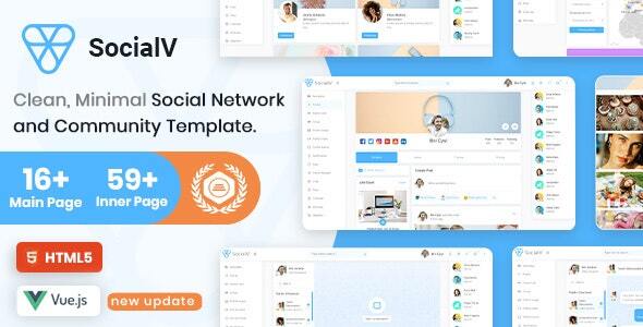 SocialV - Vue 3, HTML Social Network & Community Bootstrap 5 Admin ...