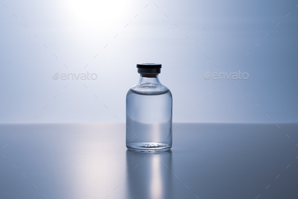Bottle with solution for injection Stock Photo by Pasanheco | PhotoDune