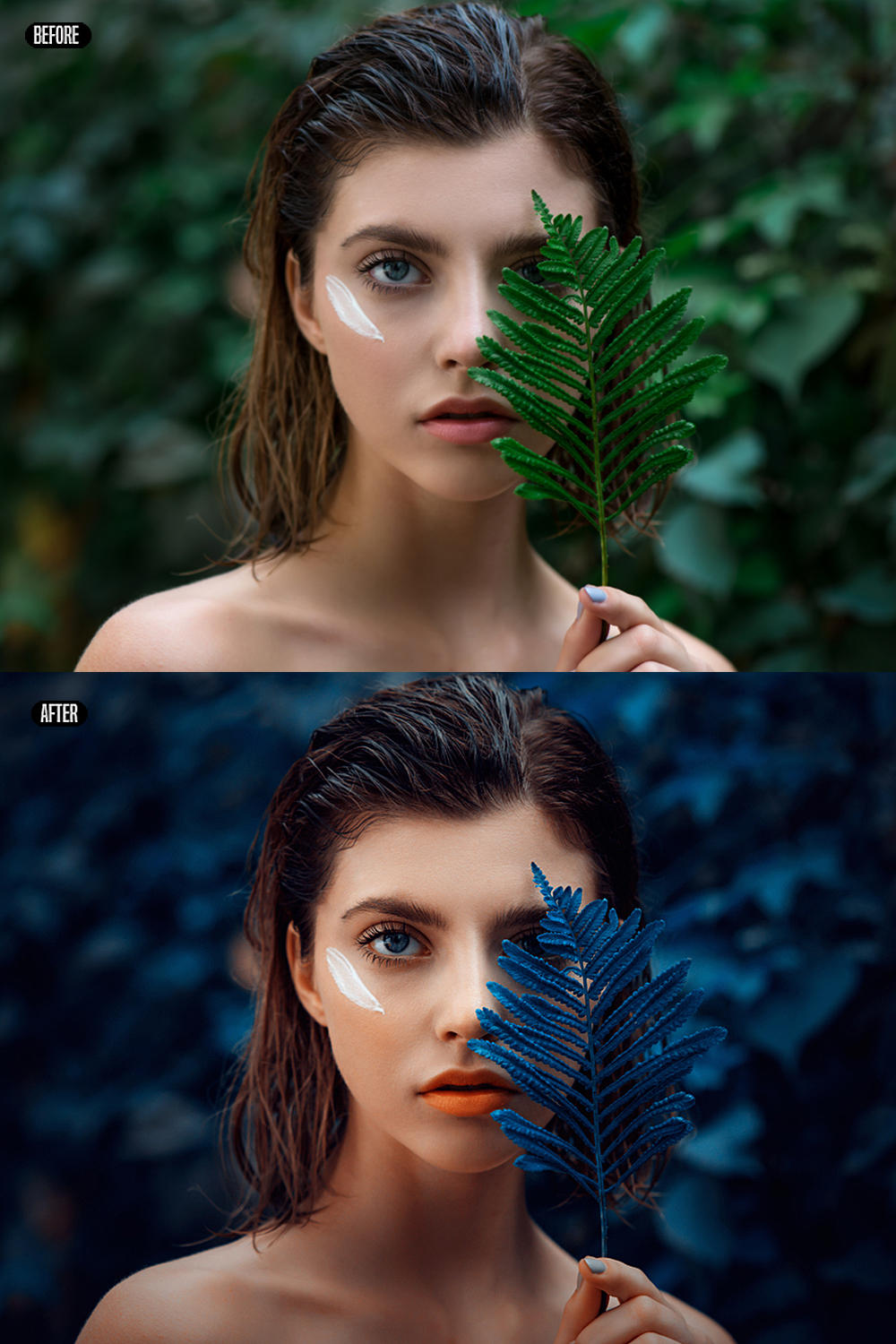 Dreamy Blue (Color Grading) - Photoshop Action, Add-ons | GraphicRiver