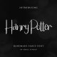Hanry Potter Handwriting Script Font, Fonts | GraphicRiver