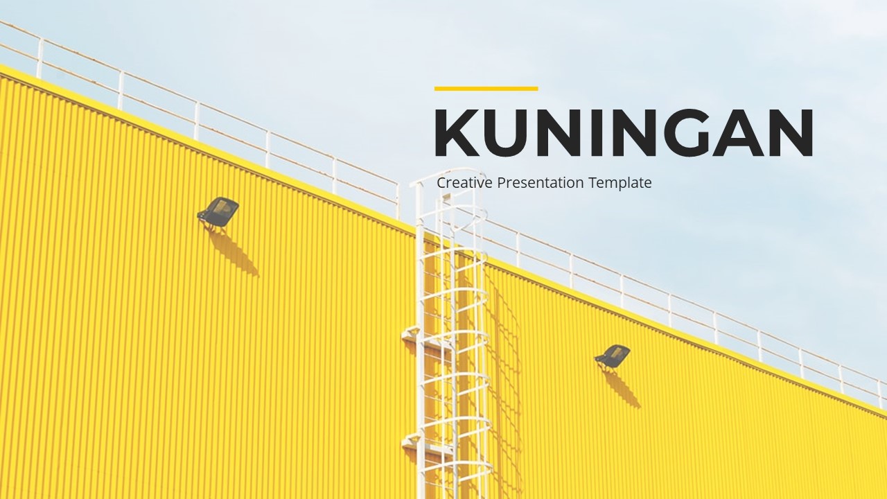 Kuningan - Creative Business PowerPoint Template, Presentation Templates
