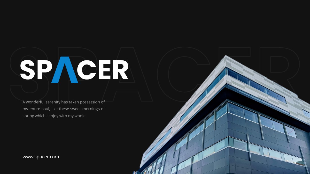 Spacer - Creative Business PowerPoint Template, Presentation Templates