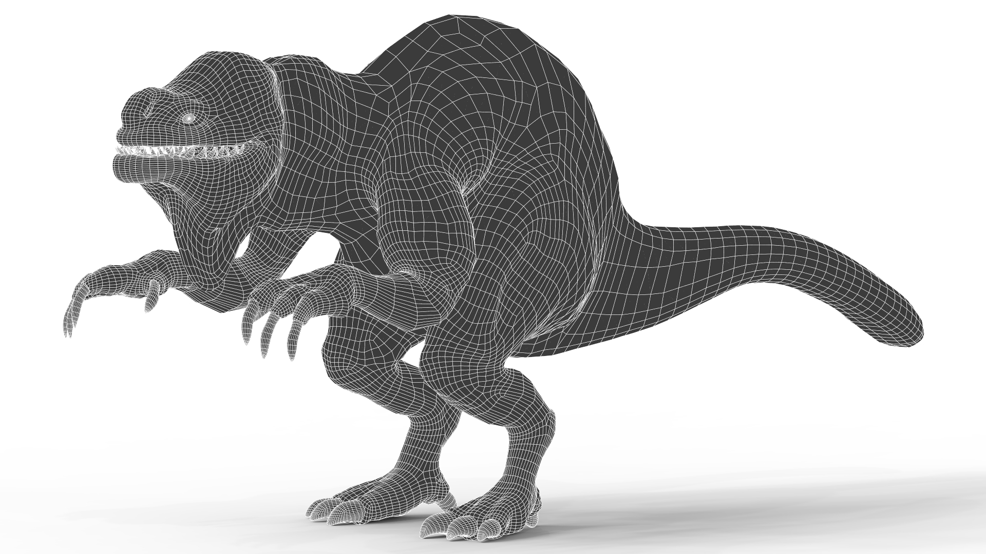 Monster Creature With PBR Textures by creativejungle007 | 3DOcean