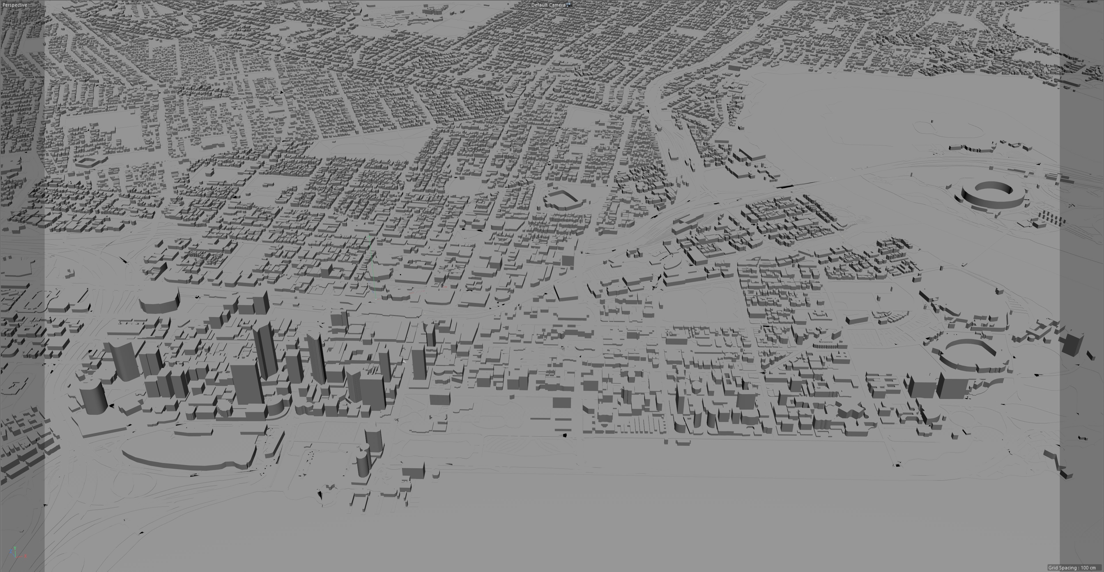 Perth city Australia 3d model 80km by TurboCG | 3DOcean