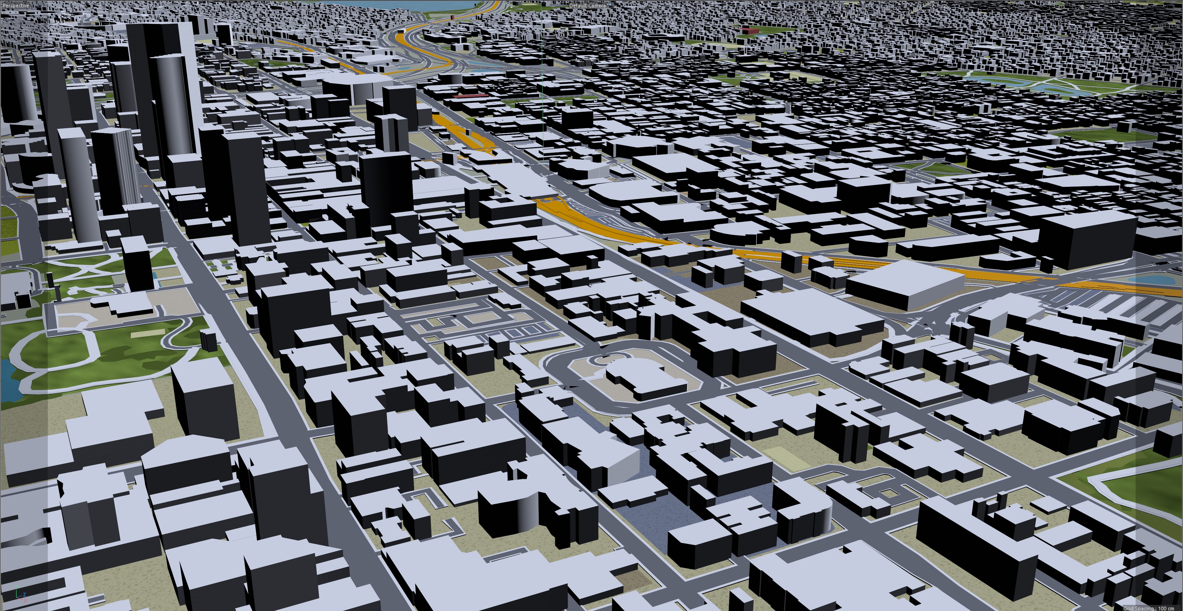 Perth city Australia 3d model 80km by TurboCG | 3DOcean