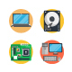 Computer and Hard, Icons | GraphicRiver