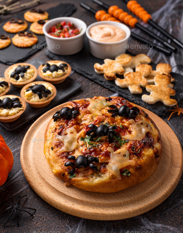 Scary appetizers for Halloween party Stock Photo by furmanphoto | PhotoDune