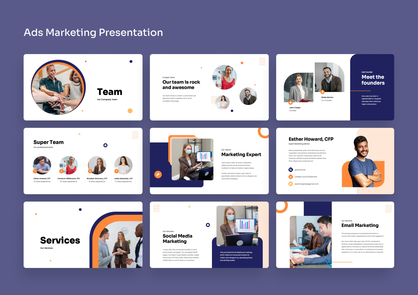 Ads - Marketing PowerPoint Presentation, Presentation Templates ...