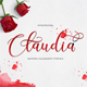 Claudia Script, Fonts | GraphicRiver