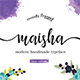 Maisha Script, Fonts | GraphicRiver