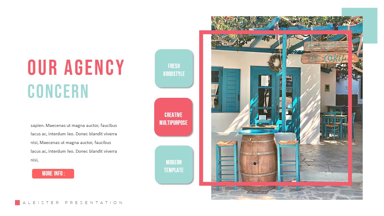 Aleister Creative Business PowerPoint Template, Presentation Templates