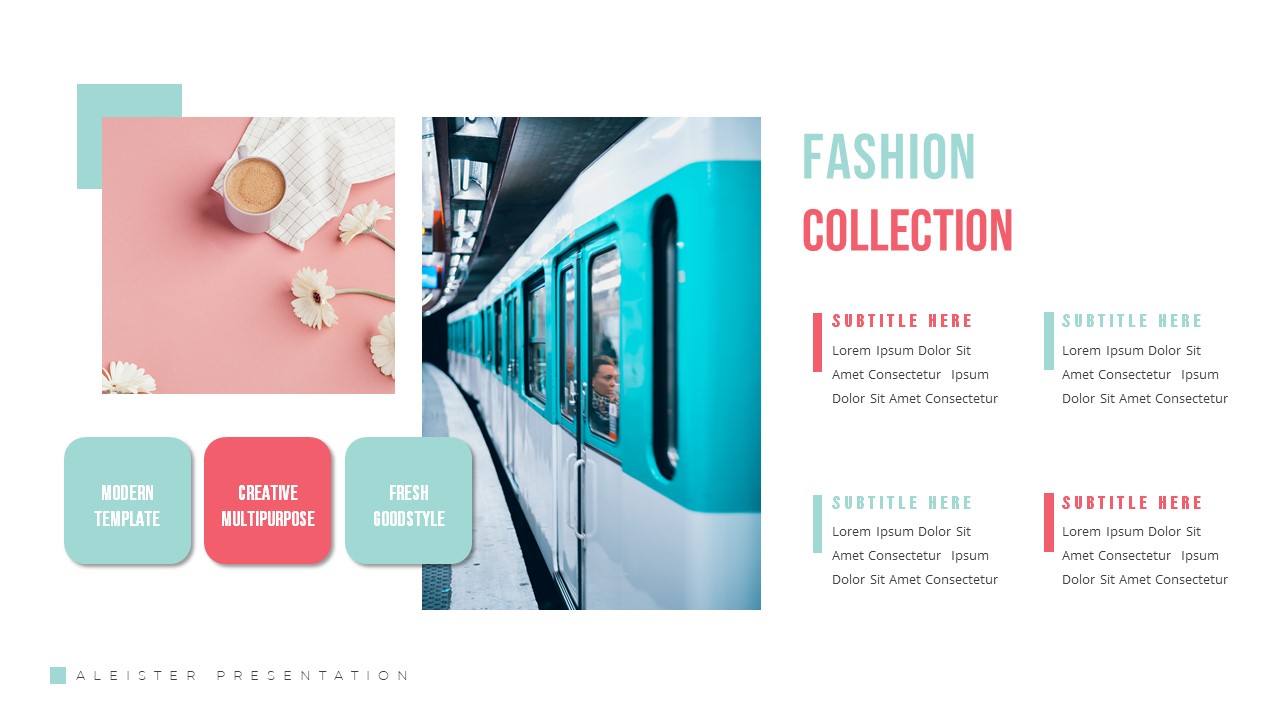 Aleister Creative Business PowerPoint Template, Presentation Templates