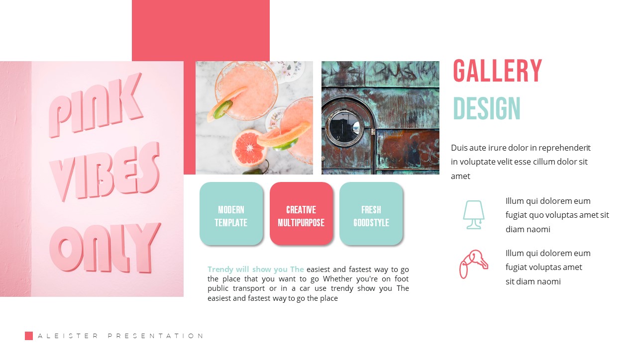 Aleister Creative Business PowerPoint Template, Presentation Templates