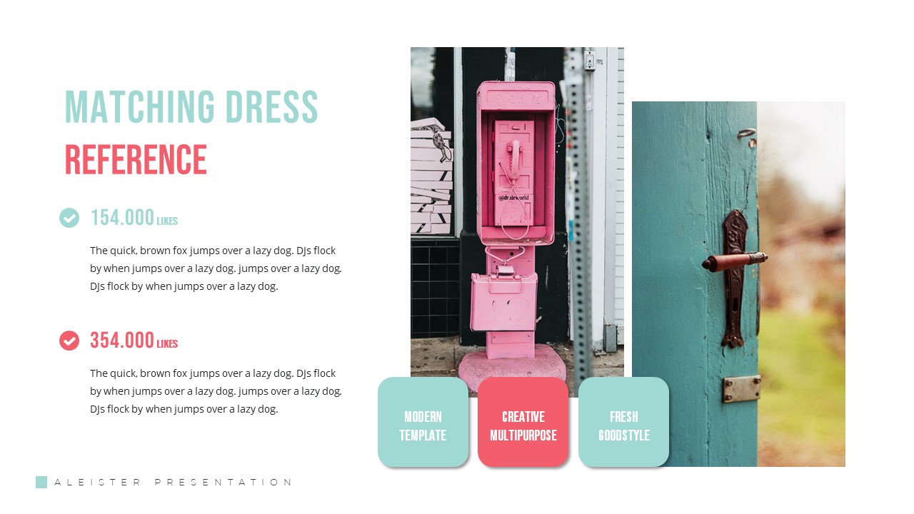 Aleister Creative Business PowerPoint Template, Presentation Templates