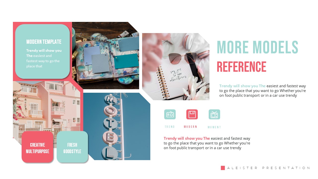 Aleister Creative Business PowerPoint Template, Presentation Templates