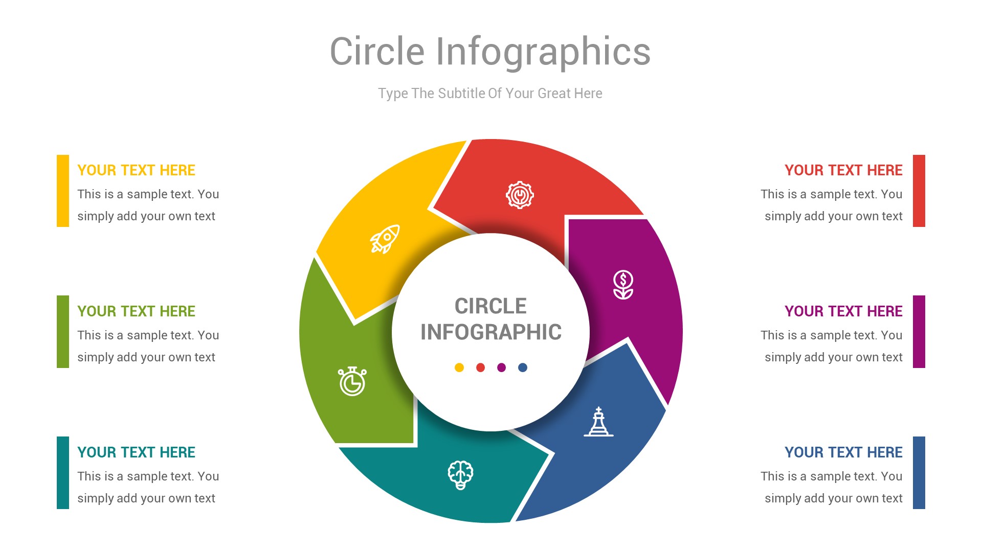 Circle Infographics PowerPoint Presentation by SOOZ_ART | GraphicRiver