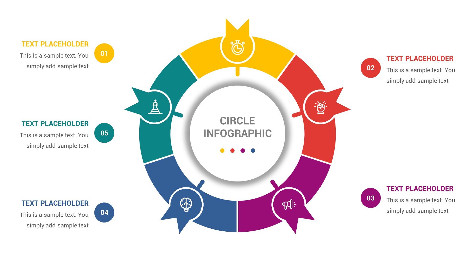 Circle Infographics PowerPoint Presentation by SOOZ_ART | GraphicRiver