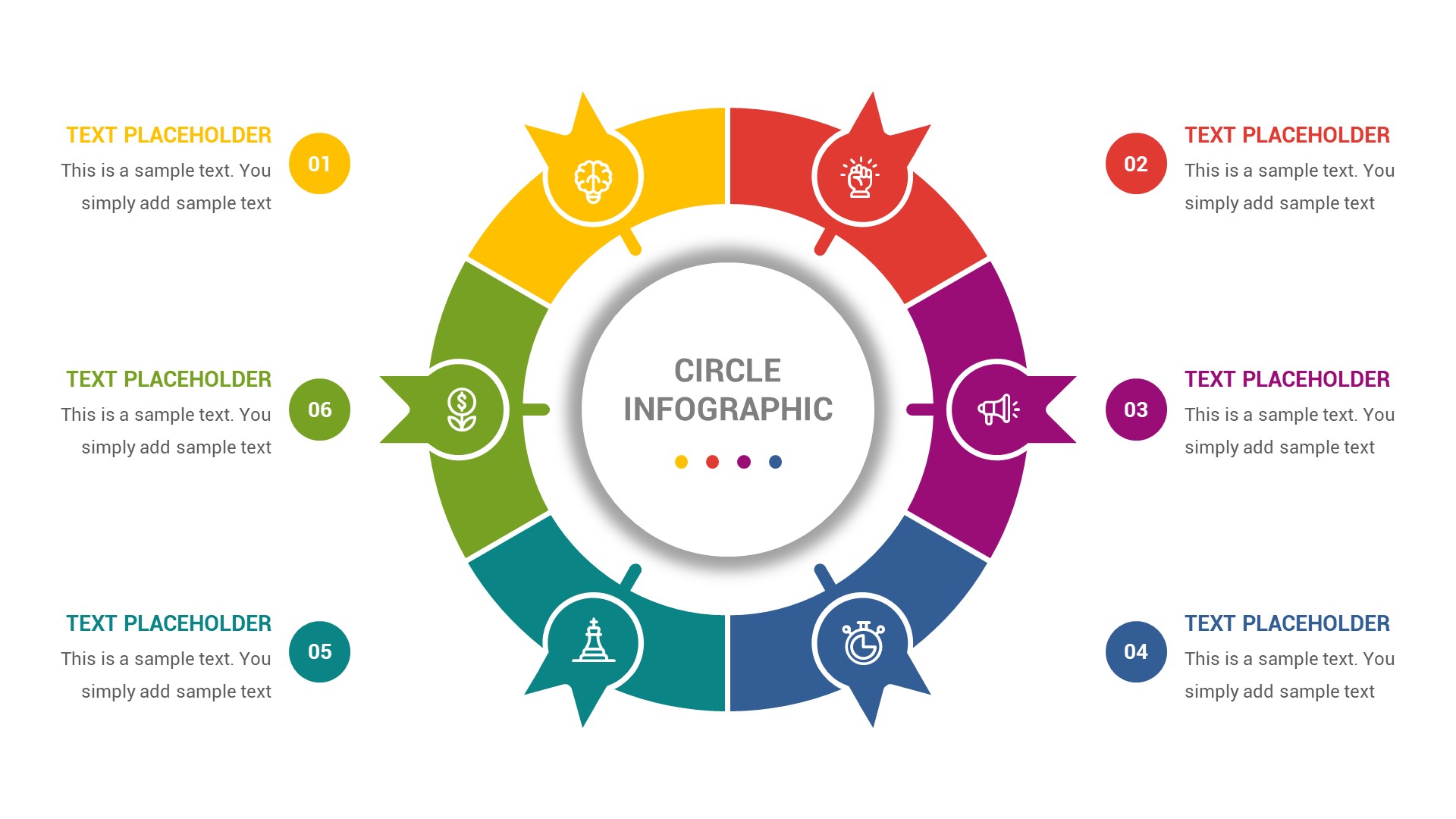 Circle Infographics PowerPoint Presentation by SOOZ_ART | GraphicRiver