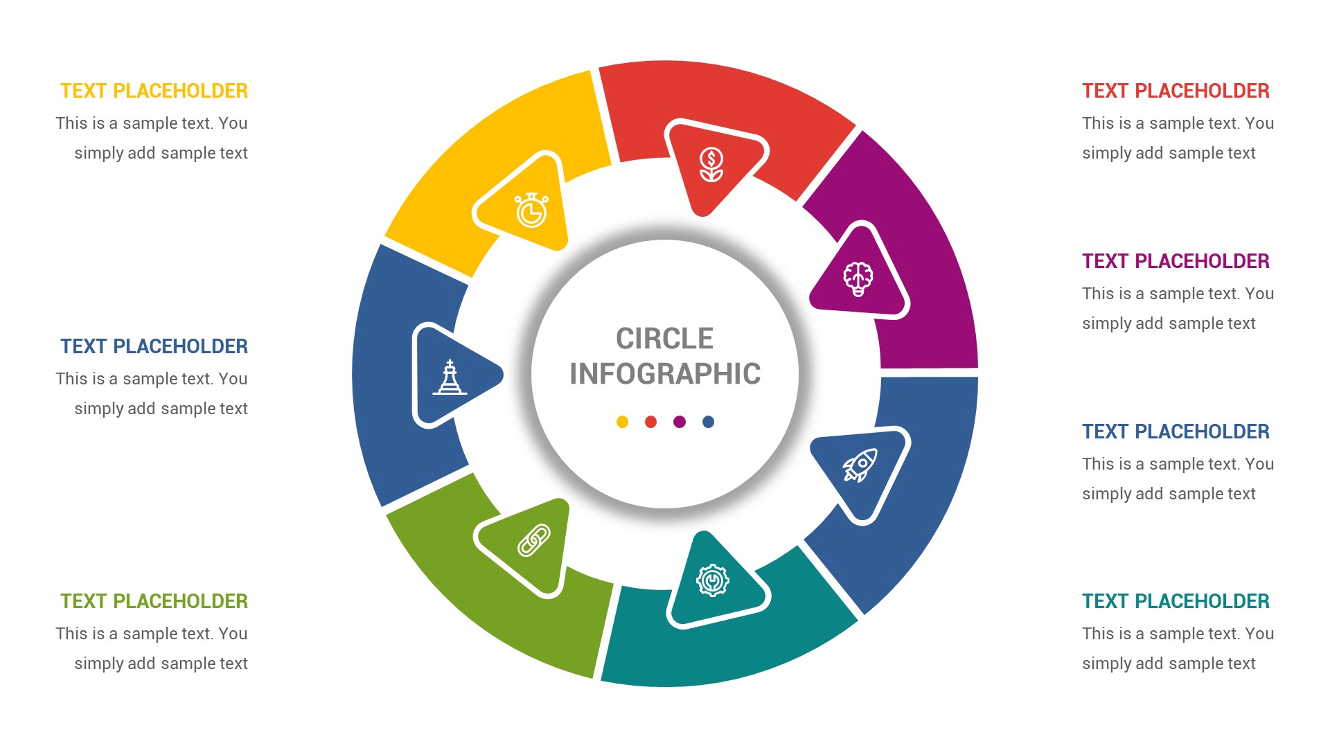 Circle Infographics PowerPoint Presentation by SOOZ_ART | GraphicRiver