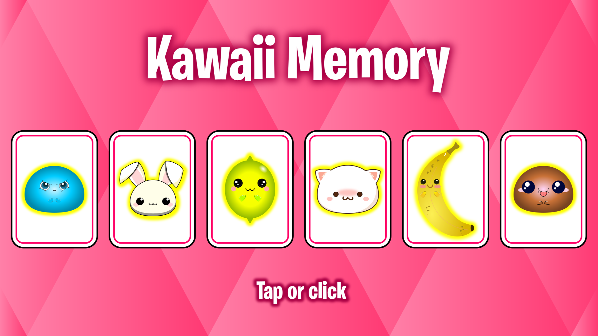 Kawaii Memory - Card Matching Game by GamesGouki | CodeCanyon