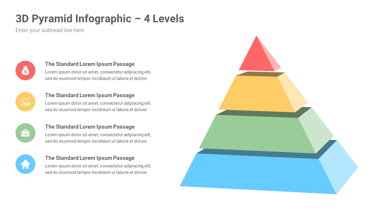 Pyramid Infographics PowerPoint Template diagrams by CiloArt | GraphicRiver