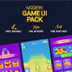 Complete Modern Game UI for Casual and Hyper Casual games, Game Assets