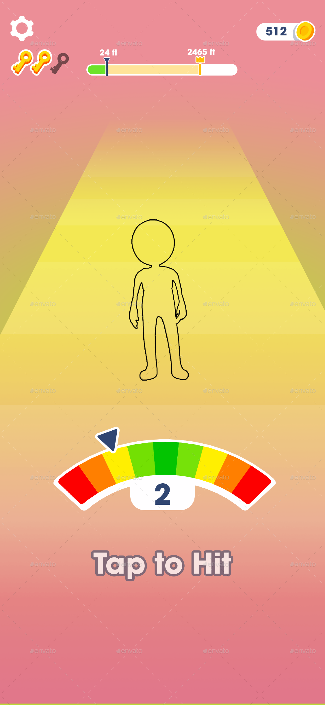 Complete Modern Game UI for Casual and Hyper Casual games, Game Assets