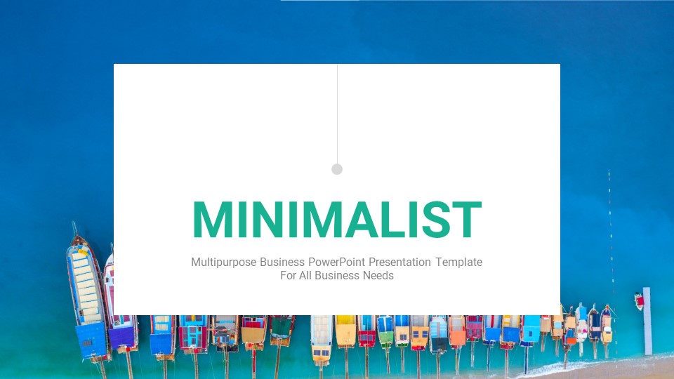 Minimalist PowerPoint Presentation Template, Presentation Templates