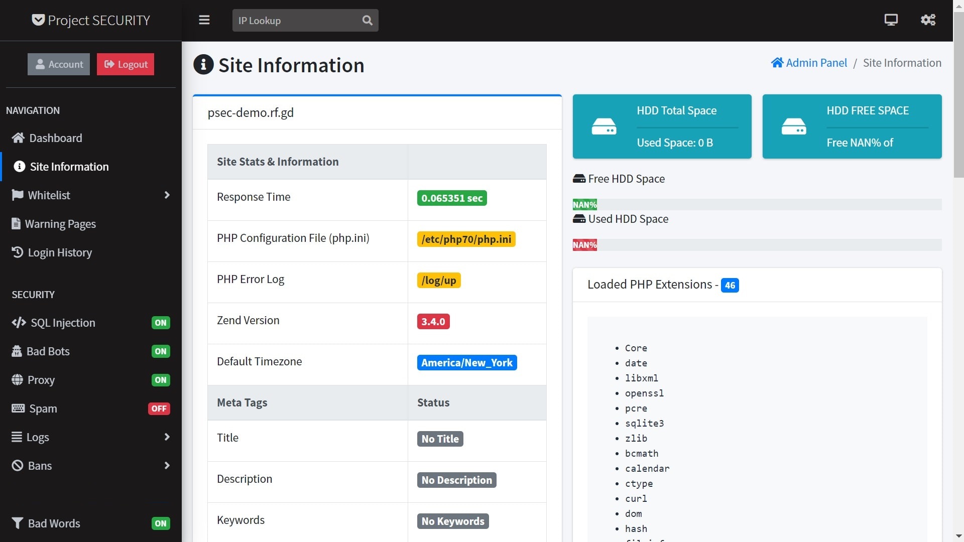 Project SECURITY – Website Security, Anti-Spam & Firewall by Antonov_WEB
