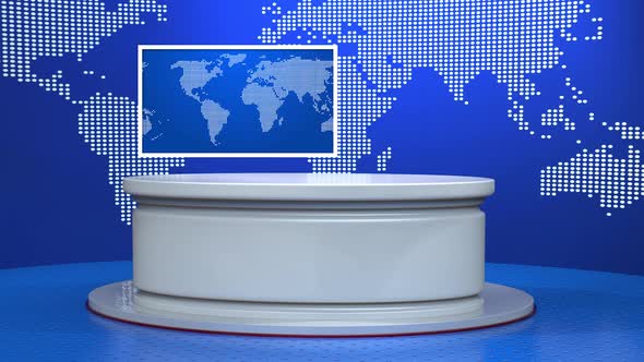 3D Virtual News Studio Background A50028, Motion Graphics | VideoHive