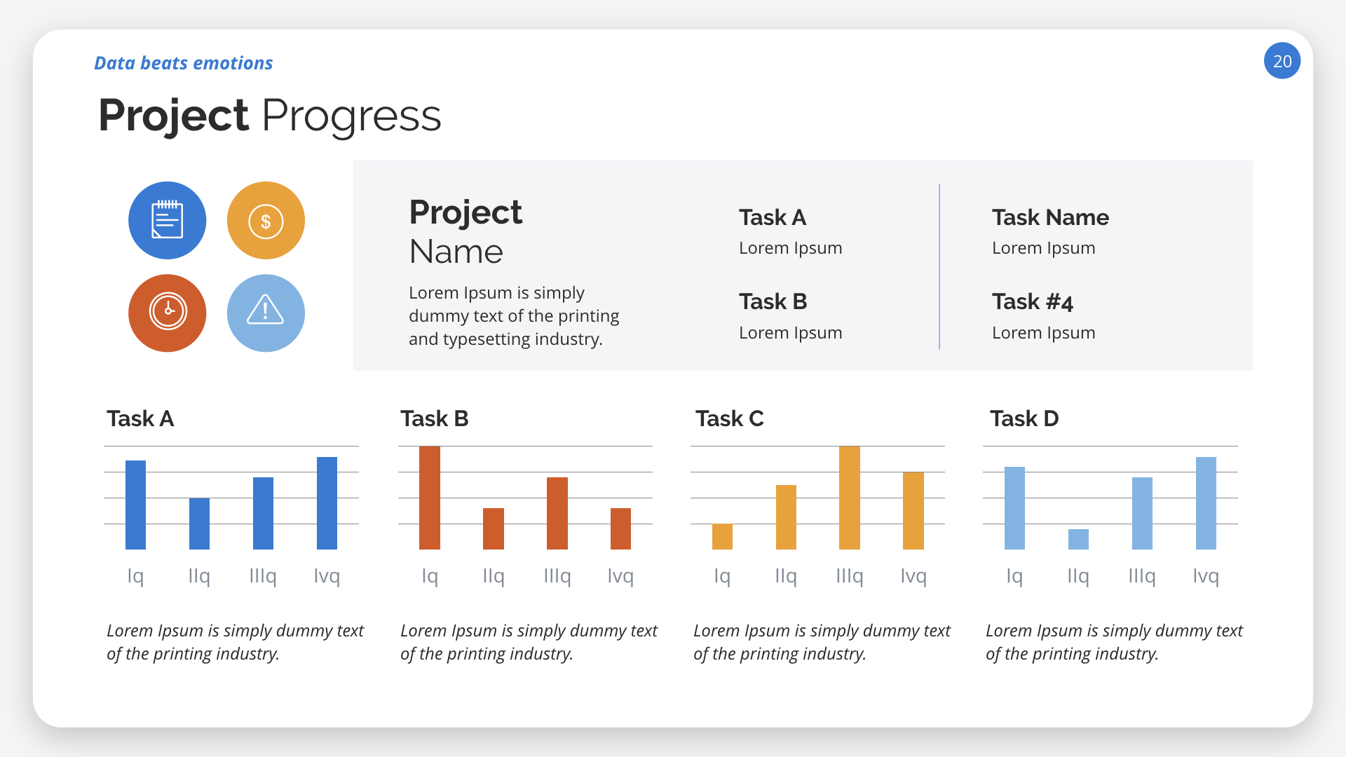 Data Statistic Keynote Presentation Template by SanaNik | GraphicRiver