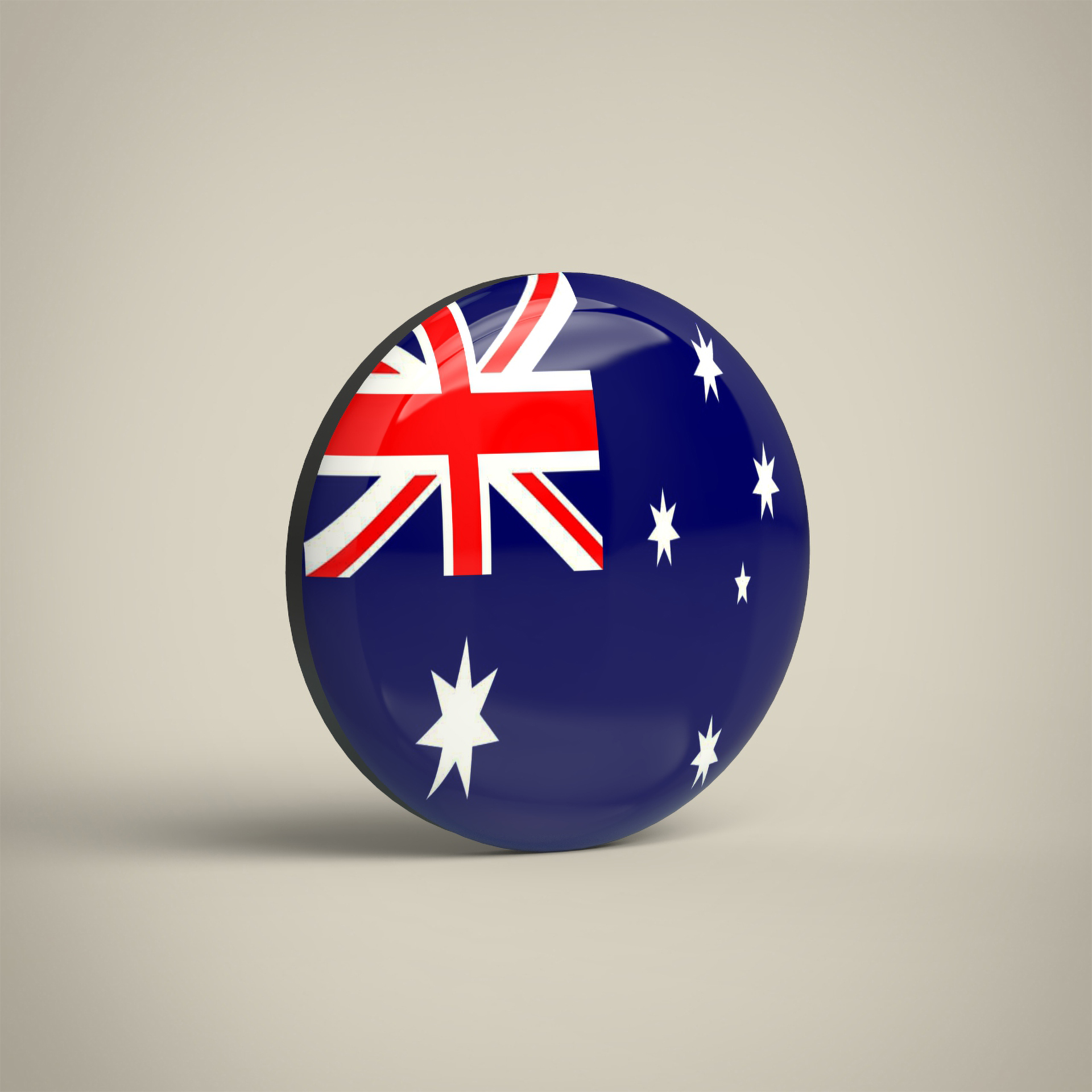 Australia Badge by deepocean3d | 3DOcean